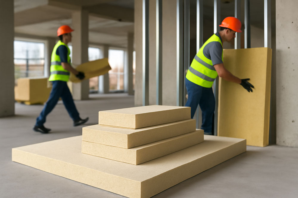 Drywall construction – Bailer Daemmstoff und Technik